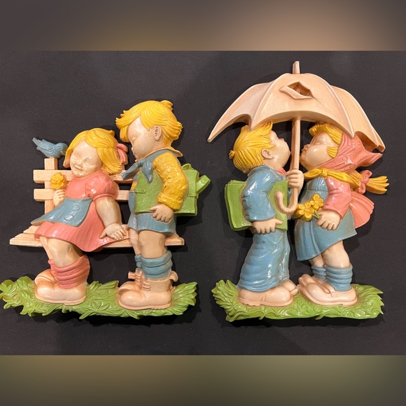 Homco | Wall Decor | Vintage Homeco 7s Nursery Wall Art Set | Poshmark